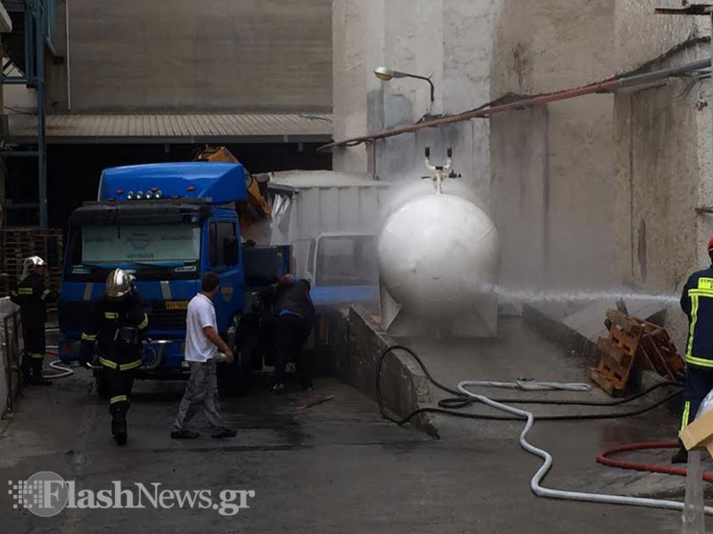 Χανιά: Συναγερμός από διαρροή προπανίου στη Σούδα (φωτο) - aera.gr